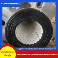 China Flexible Bendable Abrasion Resistant High Pressure Ceramic Lined Rubber Hose for Dredging for sale
