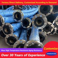 China Custom Ceramic Lined Rubber Hose 300-1000mm ID High Wear Resistance for Industrial Bulk Conveying for sale