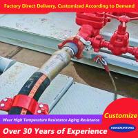 China API 7K Rotary Drilling Hose 15000 psi High Tensile Steel Wire Reinforced 2 to 6 inch ID for sale