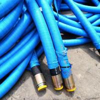 China Heavy Duty Dredge Hose with Customized Length, 10-21 Bar Working Pressure and Rubber, Cord Fabric and Wire Reinforcement for sale