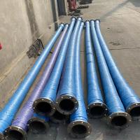 China Mining Slurry Hose with High Abrasion Resistant Inner Rubber and Flexible Flange Connection for Long Service Life for sale