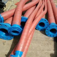 China Mining Slurry Hose with High Abrasion Resistant Inner Rubber and Flexible Flange Connection for Long Service Life for sale