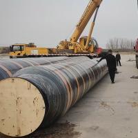 China Floating Rubber Pipeline with Large Diameter Flange Connection Aging Resistant for Long Service Life for sale