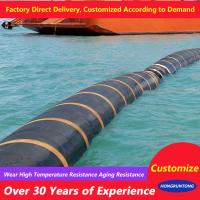 China Floating Dredge Hose with Self Floating Design Flexible Bending and Flange Connection for sale