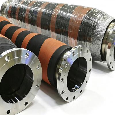 China Full Floating Buoyant Construction Floating Dredge Hose with High Strength Synthetic Cord Reinforcement and Seawater Proof Outer Cover for sale