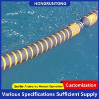 China Full Floating Buoyant Construction Floating Dredge Hose with High Strength Synthetic Cord Reinforcement and Seawater Proof Outer Cover for sale