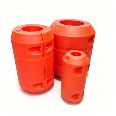 China Wholesale UV Resistant HDPE Modular Buoyancy Hose Float for Dredging and Marine Projects for sale