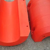 China UV Protection LLDPE Material IALA Certified Hose Floats Pipe Floater for Dredging Projects for sale