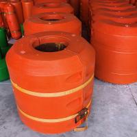China HDPE Hose Floats with EPS Foam Filled for Dredging Project Applications for sale