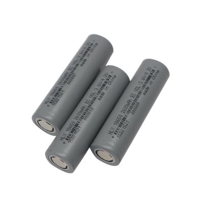China INR 18650 2600mah Rechargeable 3.6 Volt Lithium Battery For Electric Car for sale