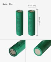 China 3.6V 2500mah solar charging 18650 cells High Capacity AAA Rechargeable Batteries for sale