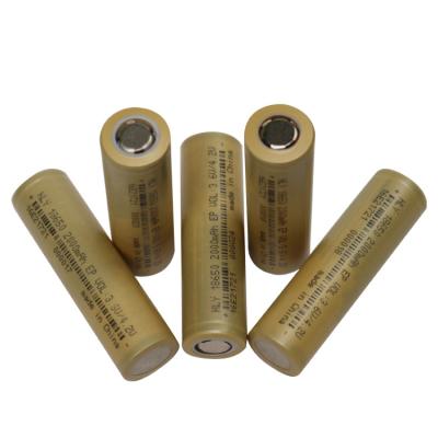 China Cylindrical Lithium Ion 18650 Battery 3.6 v 2000mah rechargeable battery FCC for sale