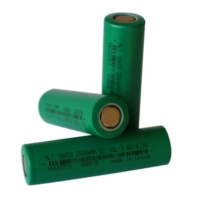 China Household Energy Storage 18650 Lithium Ion Battery Pack 3.6 Volt 2500mah Rechargeable for sale