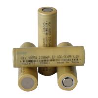 China KC 3.6 Volt 2000mah Lithium Battery 18650 Flat Top High Drain Battery 500 Times for sale