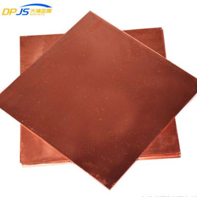 China .010 .005 C12000 Laser Cutting Copper Sheet Metal For Jewelry Making C1201 SW-Cu 2.0076 Cu-DLP CW023A   TP1 for sale