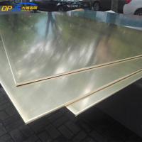 China Zirconium Copper Alloy C15000 Copper Alloy Sheet Cuzr 2.1580 0.3 Mm 0.2 Mm 0.1 Mm Brass Sheet For Engraving for sale