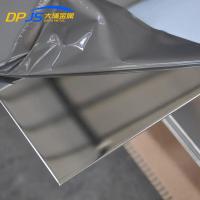 China Food Grade Super Mirror Polished Stainless Steel Sheet 316l 304l 440a 254SMO 2b for sale