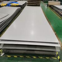 China AISI ISO Certified Stainless Steel Sheeting Plate 1000mm-6000mm 1 Ton MOQ 2B 8K for sale