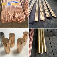 China ASTM Copper Solid Bar C37000 C37710 C37700 C35300 10mm 20mm 2 Pound for sale