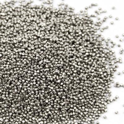 China Carbon Steel Cut Wire Shot Featuring Hardness 45-55 HRC and Metallic Gray Color Designed for Shot Peening Applications for sale