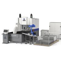 China Lanhao Robotic Arm Automatic Loading Unloading System for Sheet Metal 1800mm Reach 20kg Payload for sale