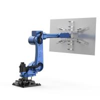 China Lanhao Robotic Arm Automatic Loading Unloading System for Sheet Metal 1800mm Reach 20kg Payload for sale