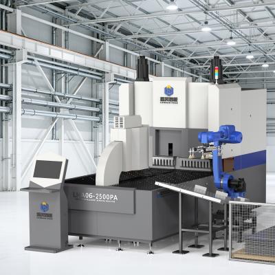 China Automatic CNC Panel Bender Sheet Metal Bending Machine for Elevator Panels LHA-2500PA for sale