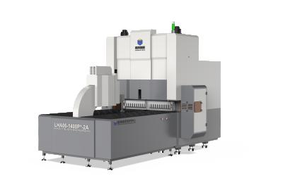China LHA-1400P+ Universal Tooling CNC Panel Bender for High-Mix Production for sale