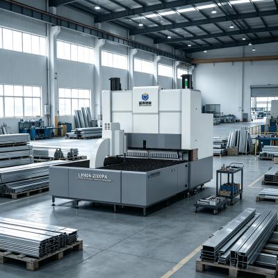 China LHA-2000PA CNC Panel Bender with 3.0 mm Maximum Bending Thickness, 15 Servo Axes, and Universal Tooling for Heavy-Duty Sheet Metal Bending for sale