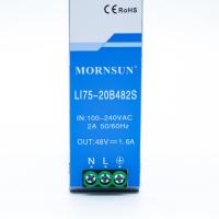 China AC/DC 75W Enclosed Switching Power Supply Din rail power supply for sale