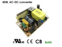 China 45W Medical Open Frame Power Supply AC DC Power Supply for sale