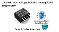 China 2W 5VDC Auto DC Converter Module Unregulated Isolated Fixed Input Voltage for sale