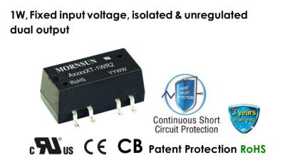 China B03_LS-1WR3 DC DC Converter Module 5VDC 24VDC 1W Isolated Unregulated Dual Single Output for sale