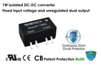 China A05_XT-1WR3 DC DC Converter Module Flame Retardant Unregulated Dual Output for sale
