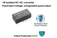 China 1000VDC DC DC Converter Automotive J0505N-1WR3 1W Isolated Fixed Input Voltage for sale