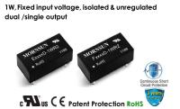China 3K VDC 12V DC DC Converter  E_D-1WR2 F_D-1WR2 Series 24VDC for sale