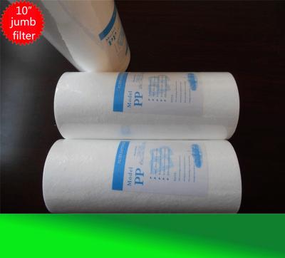 China Environmental protection pp melt blown water filter cartridge PP jumbo water filter for sale
