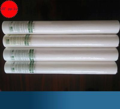 China 1micro pp spun water filter cartridge 20