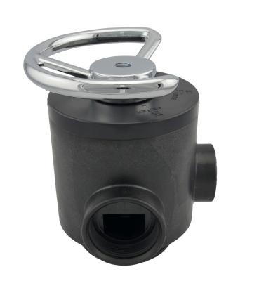 China RUNXIN 10m3/h  Multi-port  Manual Filtering Flow Control Valve For Water Filter for sale