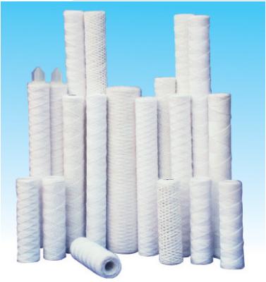 China customized 40''pp yarn string wound filter cartridge for mining industry for sale