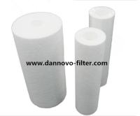China 1 Micron Water filters / PP Spun melt blown Water filter cartridges for sale