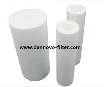 China 1 Micron Water filters / PP Spun melt blown Water filter cartridges for sale