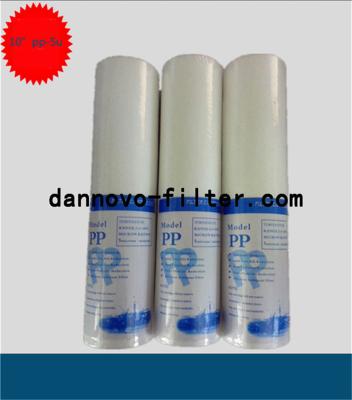 China 10 Inch 5 Micron Polypropylene PP Sediment Melt Blown Water Filter Cartridge for sale