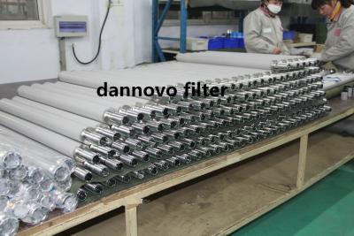 China SUS304/316 Stainless Steel Sanitary Filter Titanium SS Filter Cartridge for sale
