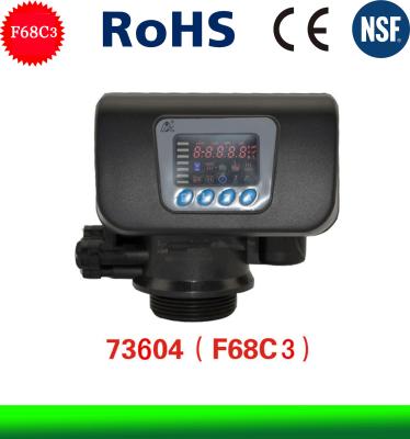 China RO System Parts Runxin Black Automatic Softner Control Valve F68C3 4m3/h Softner Valve for sale