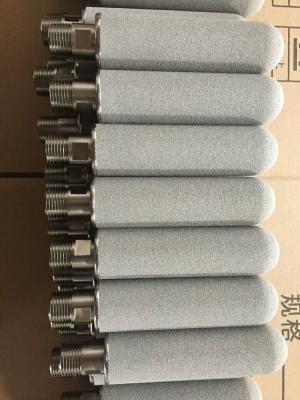 China stainless steel powder sintered porous metal filter titanium ss filter cartridge for sale