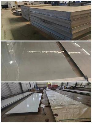 China 4mm 316L + 134mm SA516 GR.70N Explosion Clad Plate with 400 MPa Bonding Strength and NACE MR0175 Certification for sale