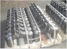 China Lost Foam Cast Anode Yoke with 2 Pins - High Strength Steel Construction for Electrolytic Aluminum Industry - AS2074 C2 & ASTM A216 WCA Standards for sale