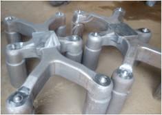 China Lost Foam Casting Steel Anode Yoke with Six Pins for Electrolytic Aluminum - 15,000 Tons Annual Capacity for sale