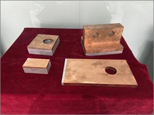 China Aluminium Copper Explosive Welding Bimetallic Transition Joints AL1050/1060+T1/C11000 for Busbar Systems for sale